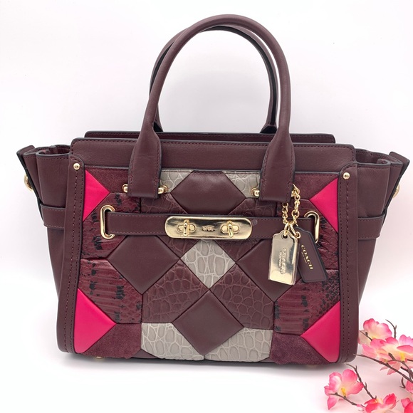 Coach | Bags | Coach Swagger Carryall 27 In Canyon Quilt | Poshmark